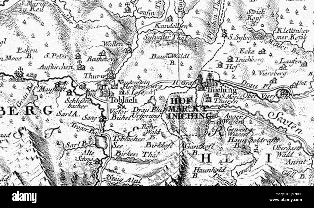 Toblach Black and White Stock Photos & Images - Alamy