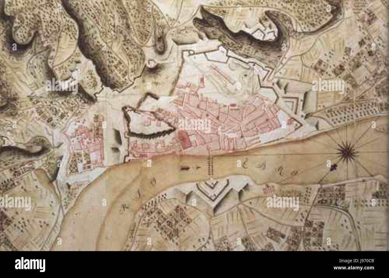 Tortosa in 1642 was a key location during the 17th century in Spain ...