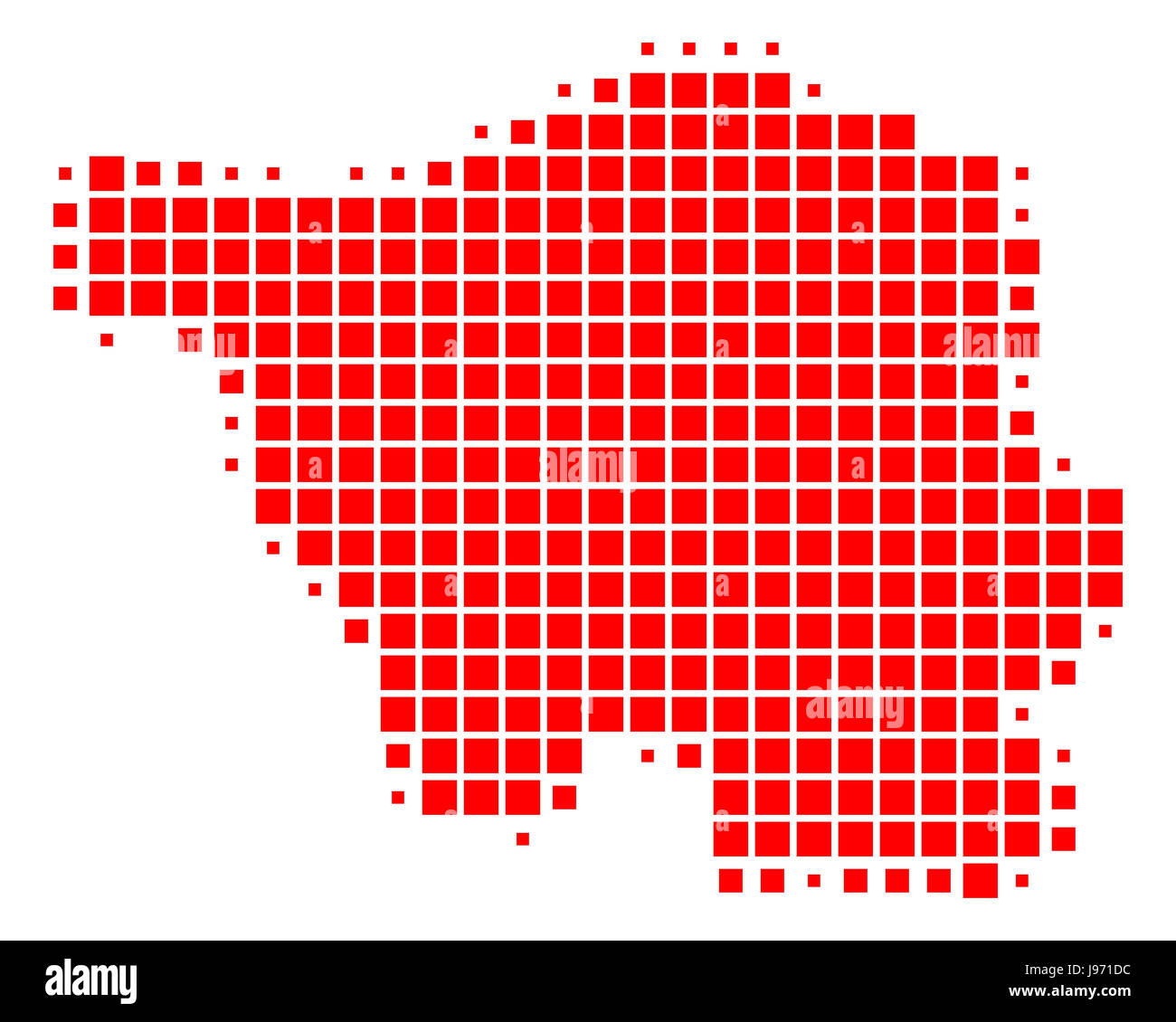 illustration, angular, square, card, spotted, saarland, dot, raster ...