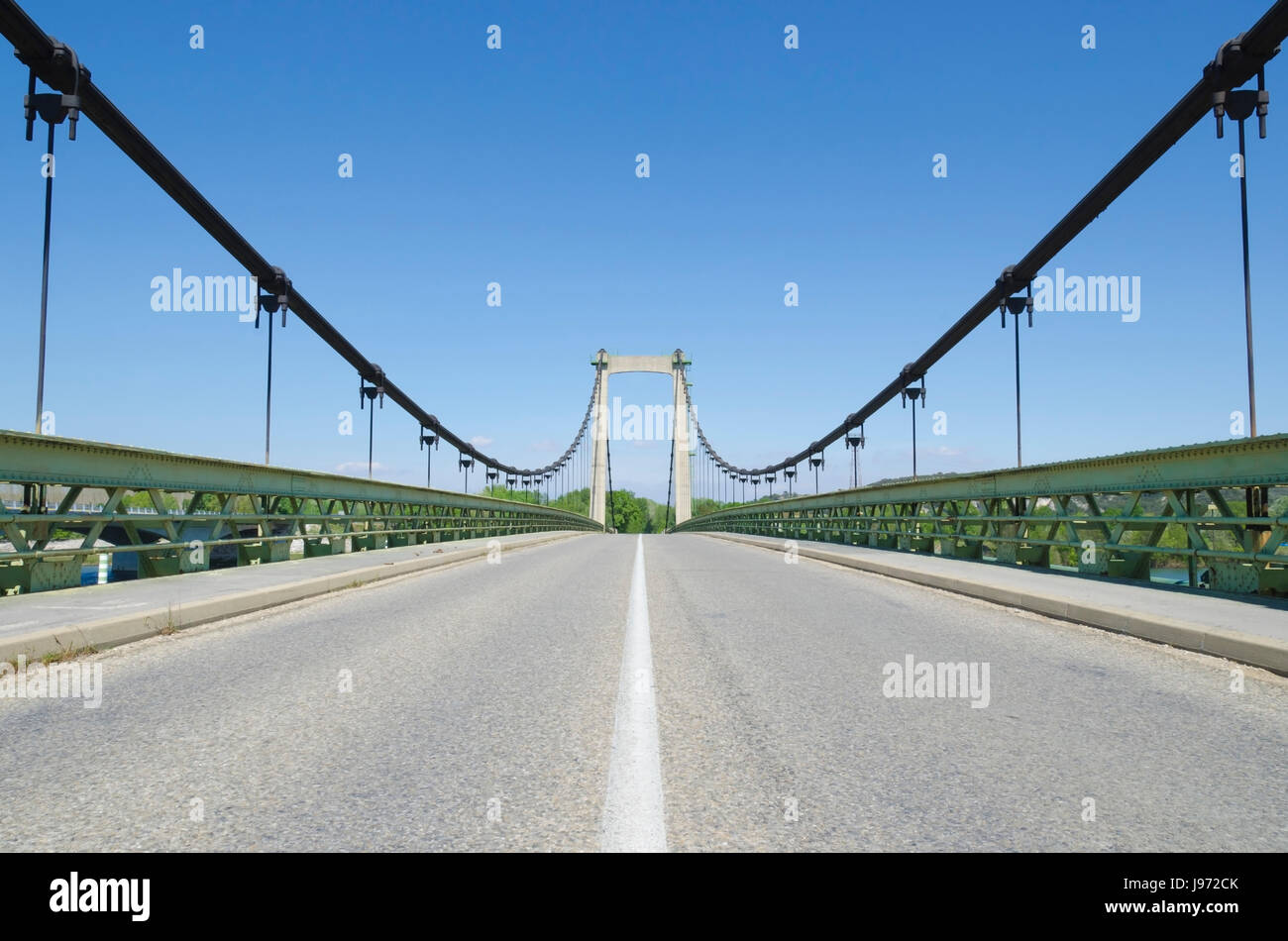 bridge, road, street, perspective, bridge, horizontal, transport, road ...