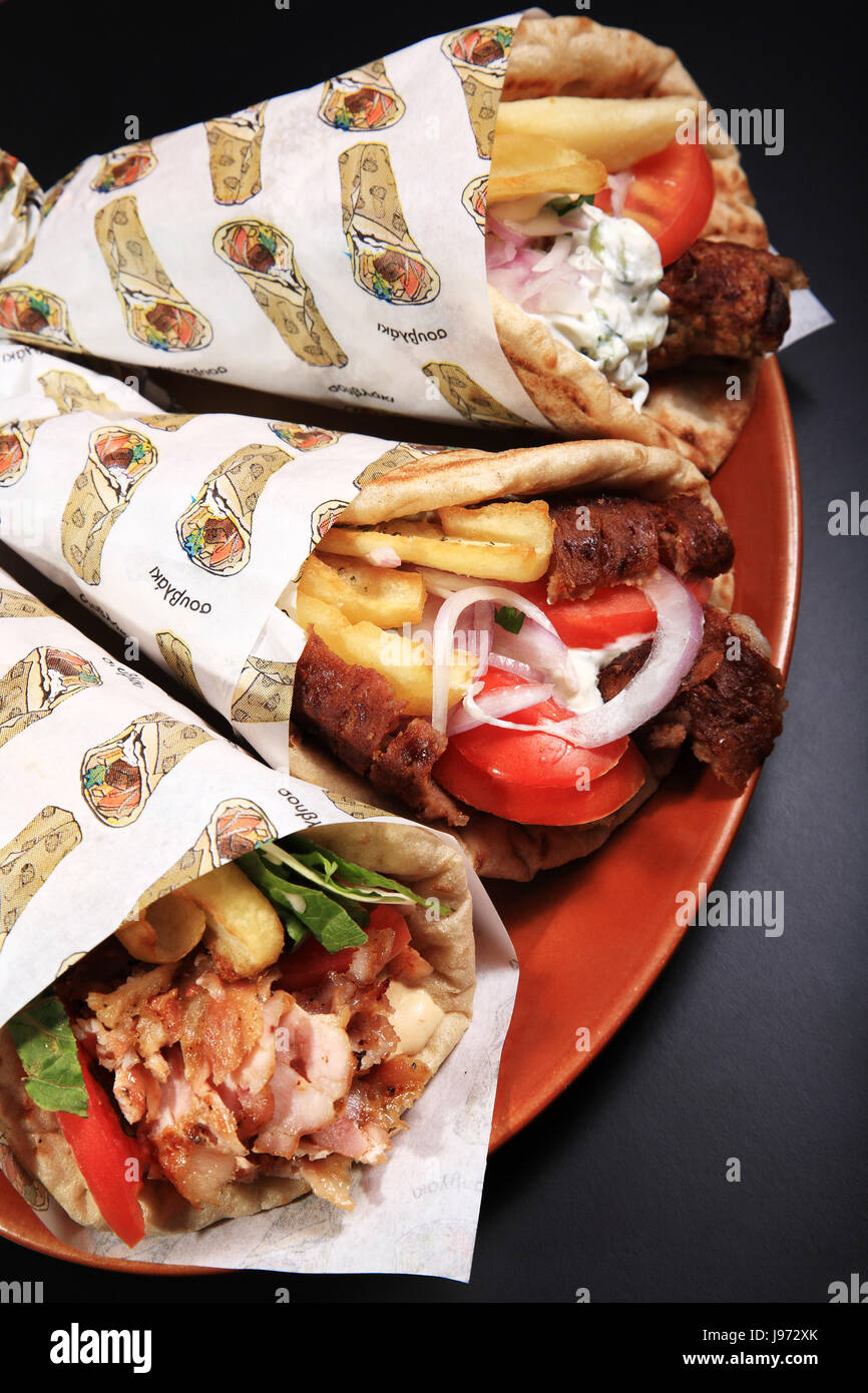 restaurant, food, aliment, bread, isolated, black, swarthy, jetblack ...