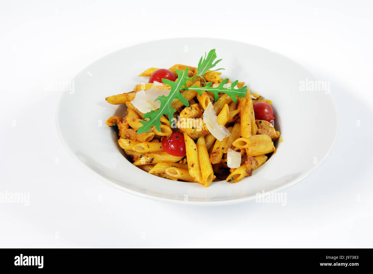 food, aliment, isolated, dish, meal, chicken, salad, meat, close, food ...
