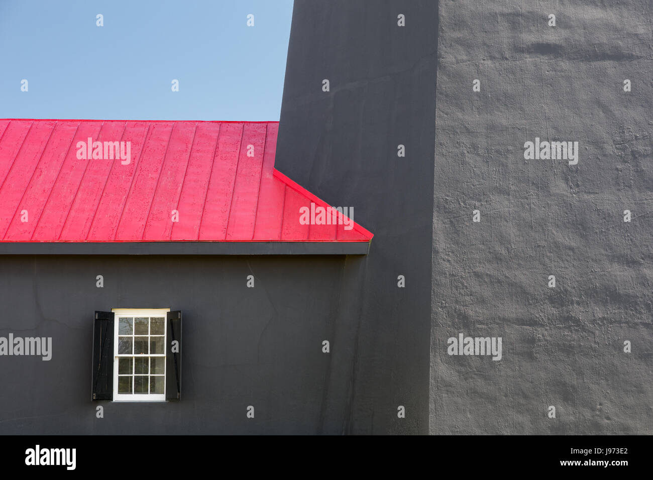 Tybee Island Lighthouse - architectural detail of a historic lighthouse ...