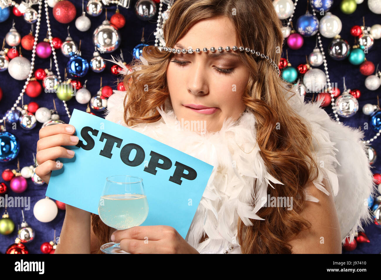 angel with shield Stock Photo - Alamy