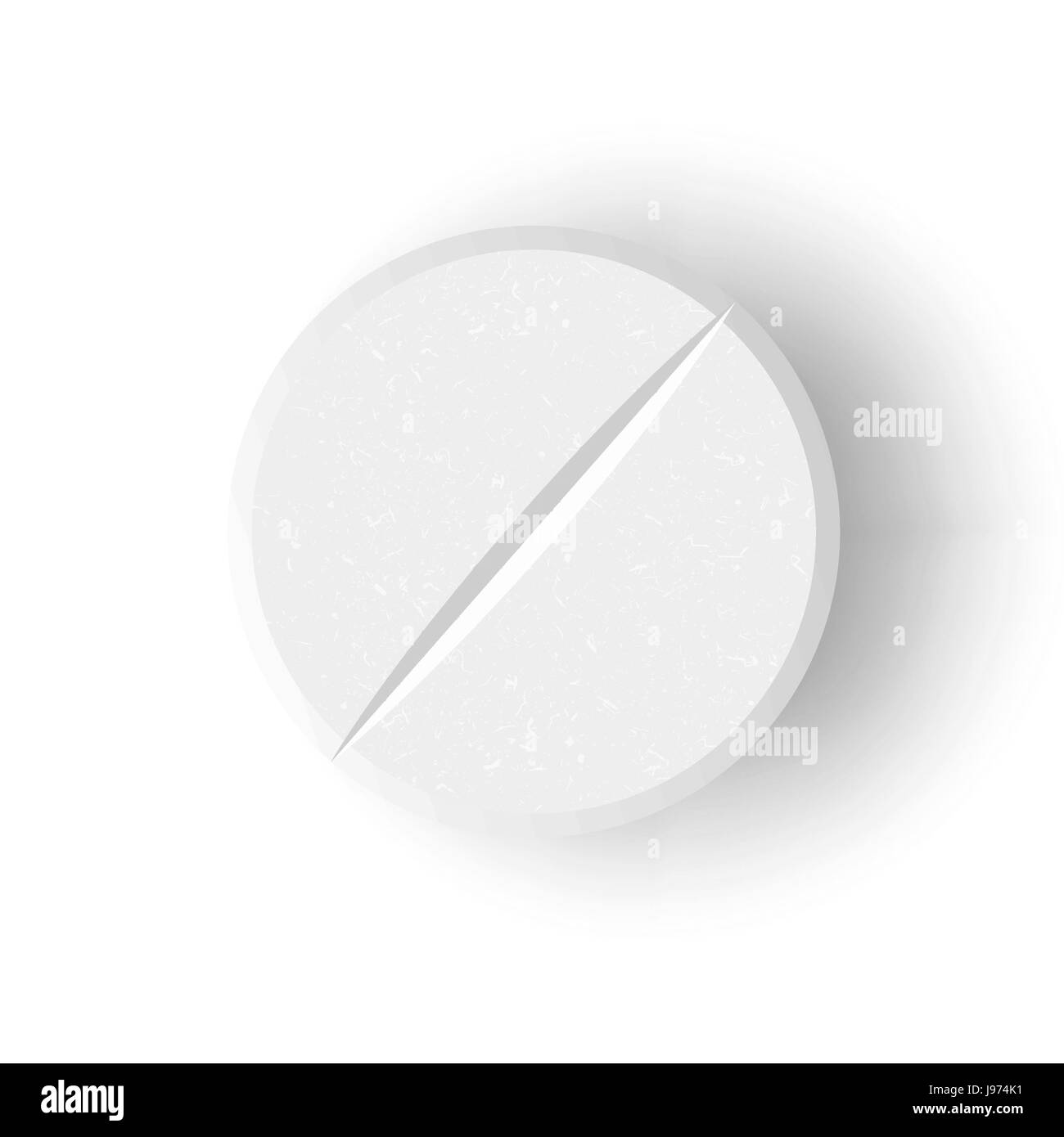 White 3D Medical Pill Or Drug Vector Illustration. Realistic Tablet ...