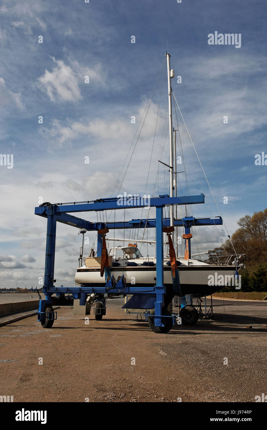 blue, sail, yacht, mast, boat, sailing, rowing boat, sailing boat ...