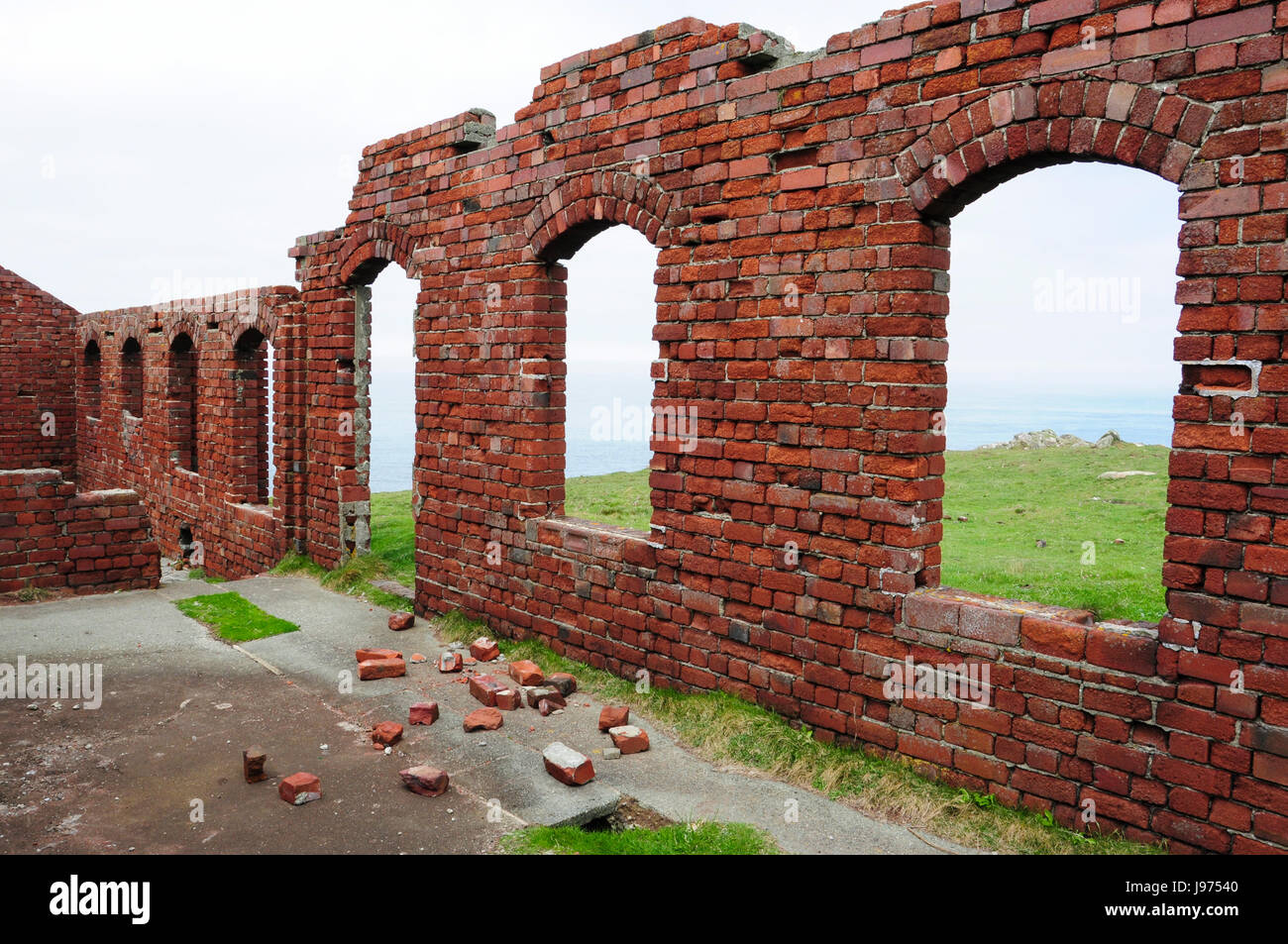 Pembrokeshire - May 2017 (Std) - Site of old industry. Old quarry ...