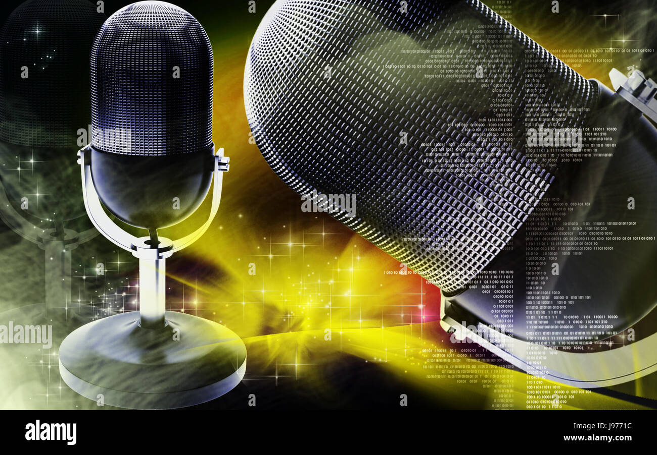 station, concert, music, graphics, colour, studio, illustration ...