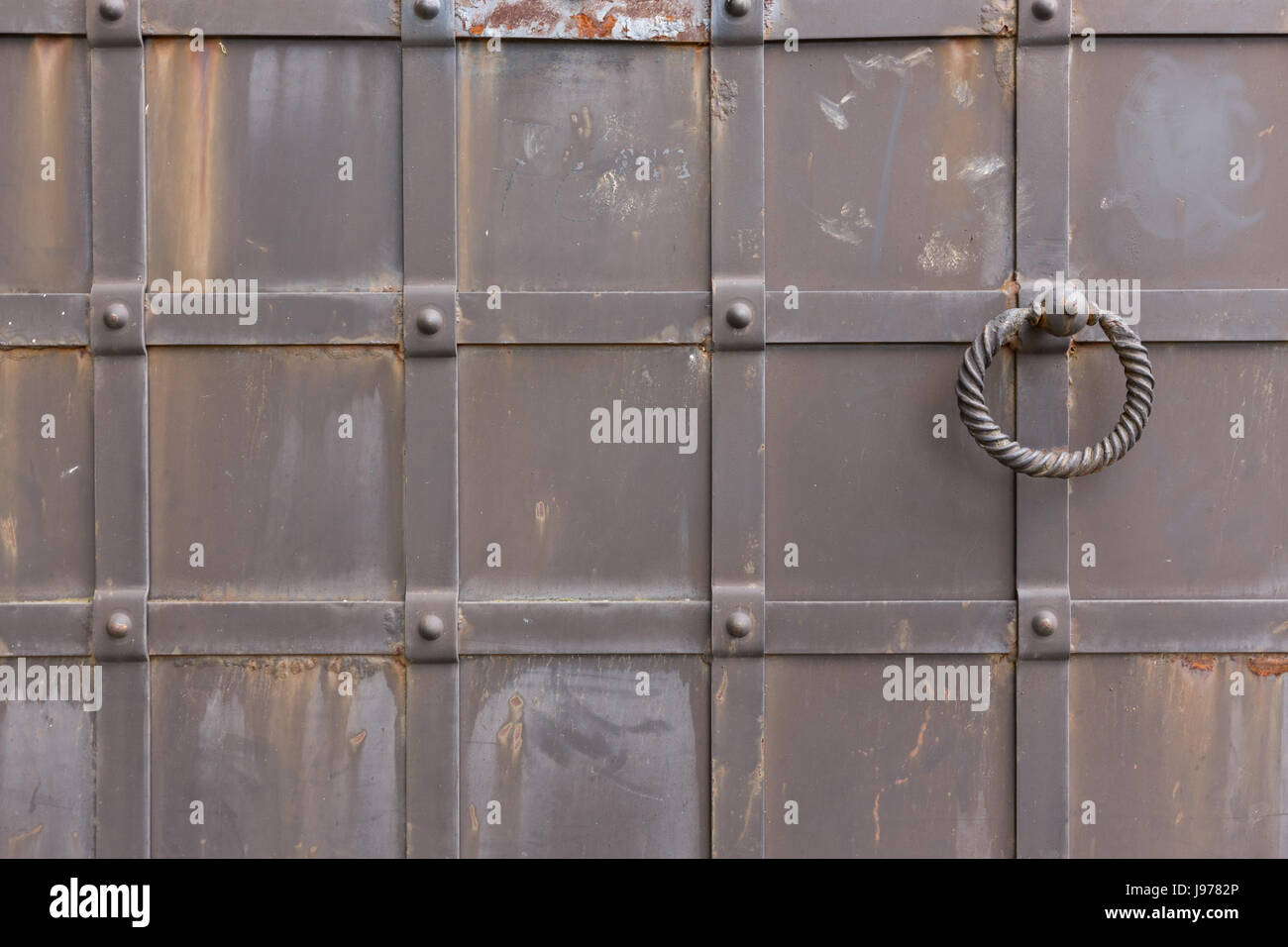 Old medieval metal gate background Stock Photo - Alamy