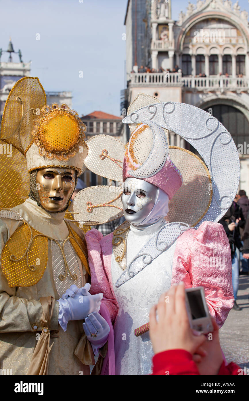 venice, party, celebration, carnival, clothes, mask, enthusiasm ...