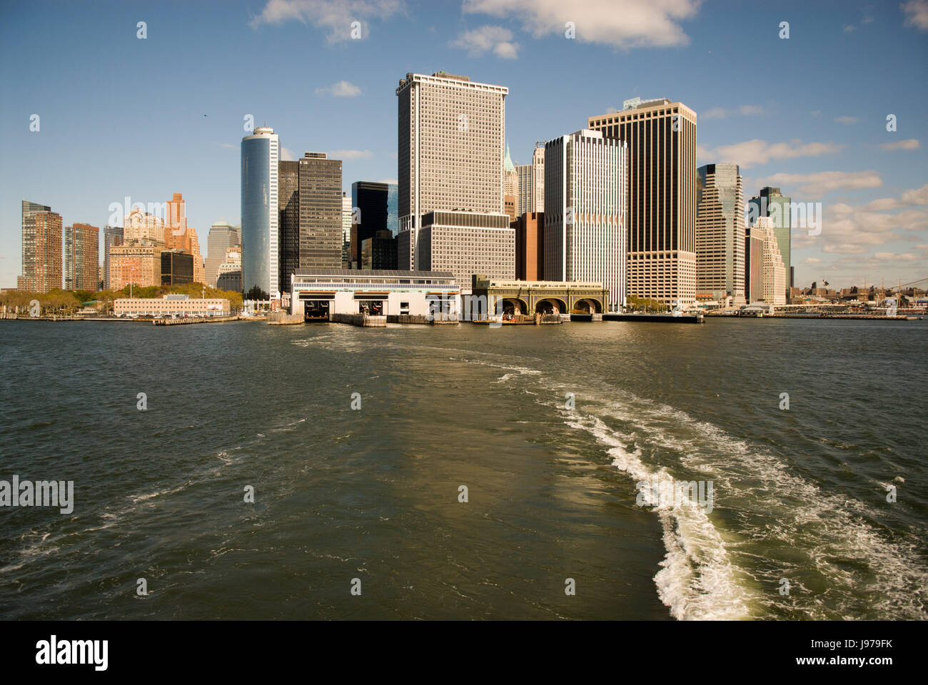 usa, skyline, manhattan, ferry, new york, stdte, south manhattan ...