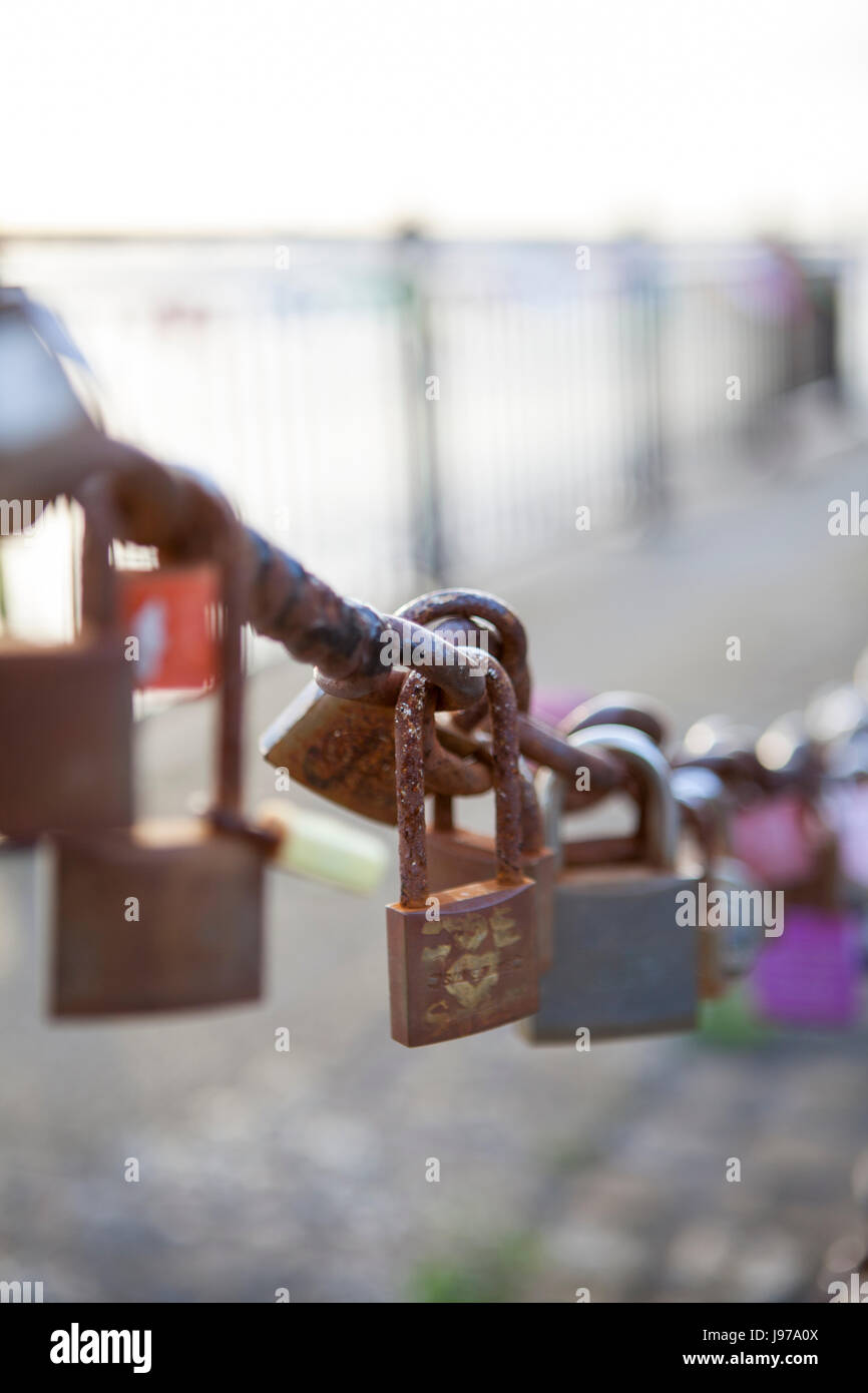 Love locks albert dock liverpool hi-res stock photography and images ...