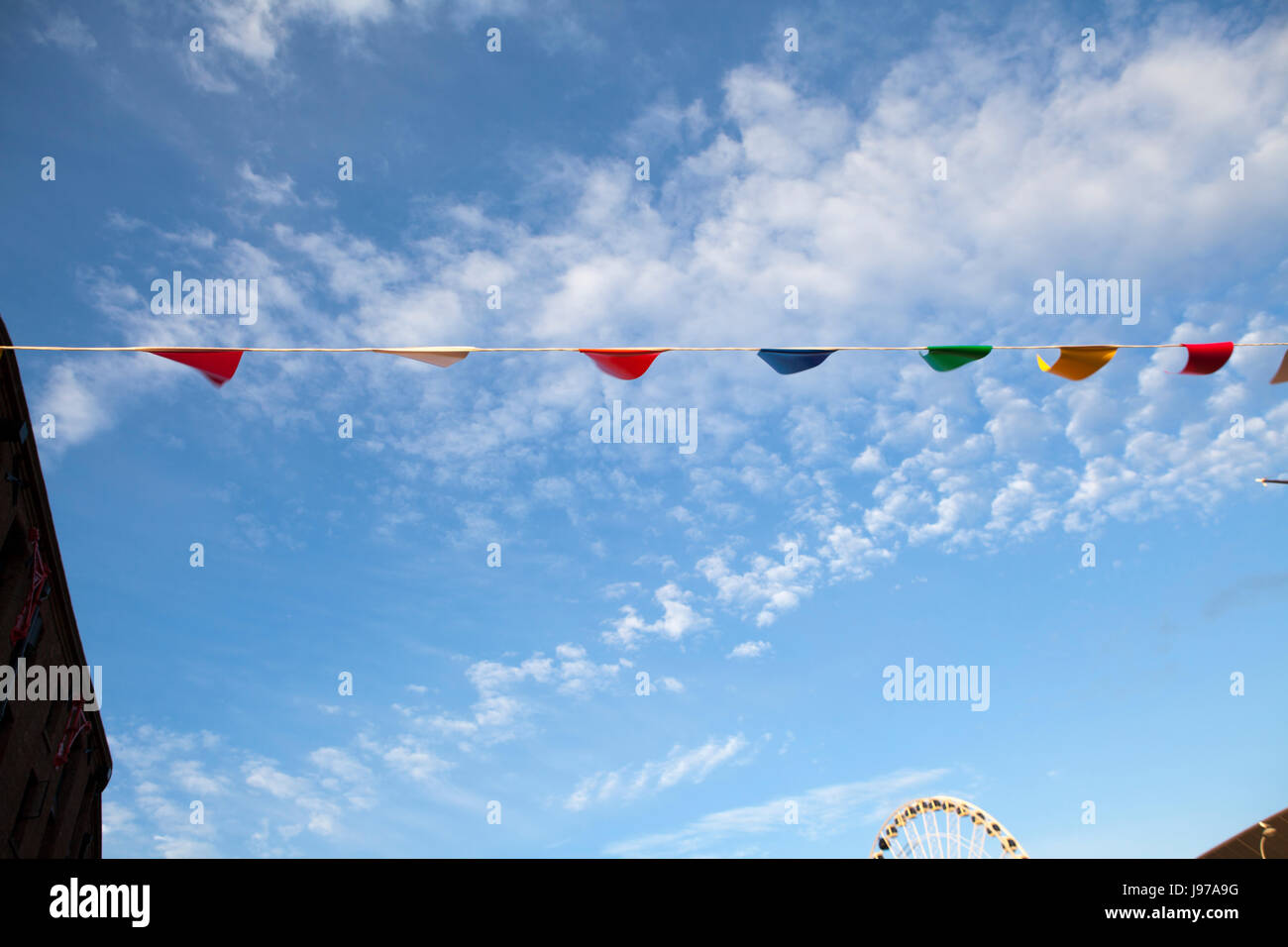 Triangular bunting hi-res stock photography and images - Alamy