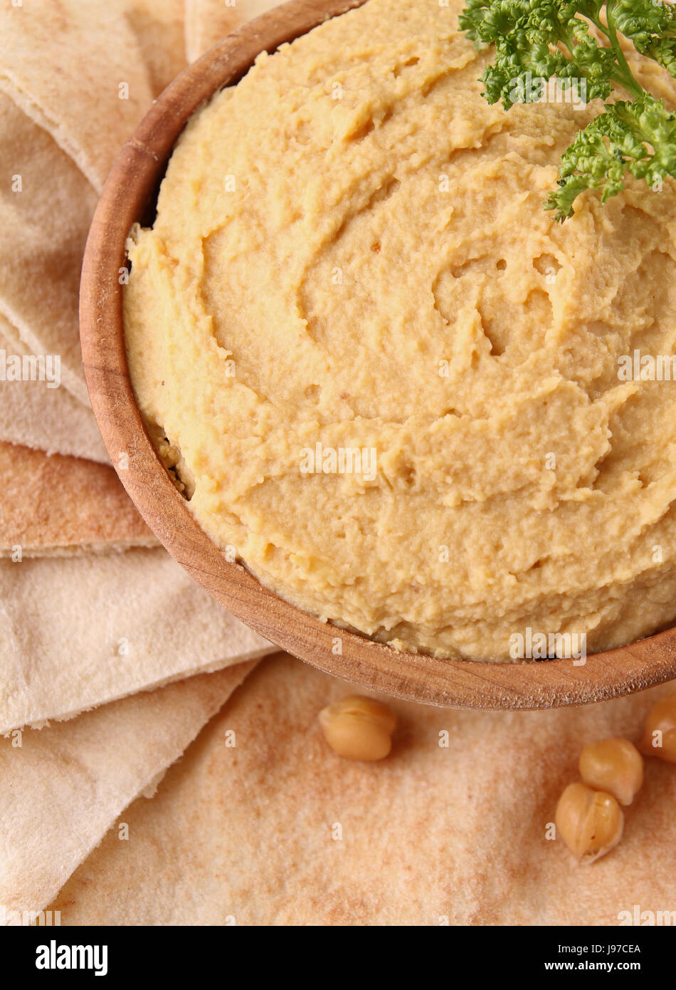 appetizer, puree, chickpea, food, aliment, bread, closeup, spread ...