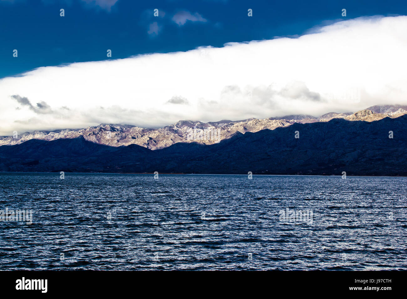 blue, coast, layers, salt water, sea, ocean, water, shore, blue ...