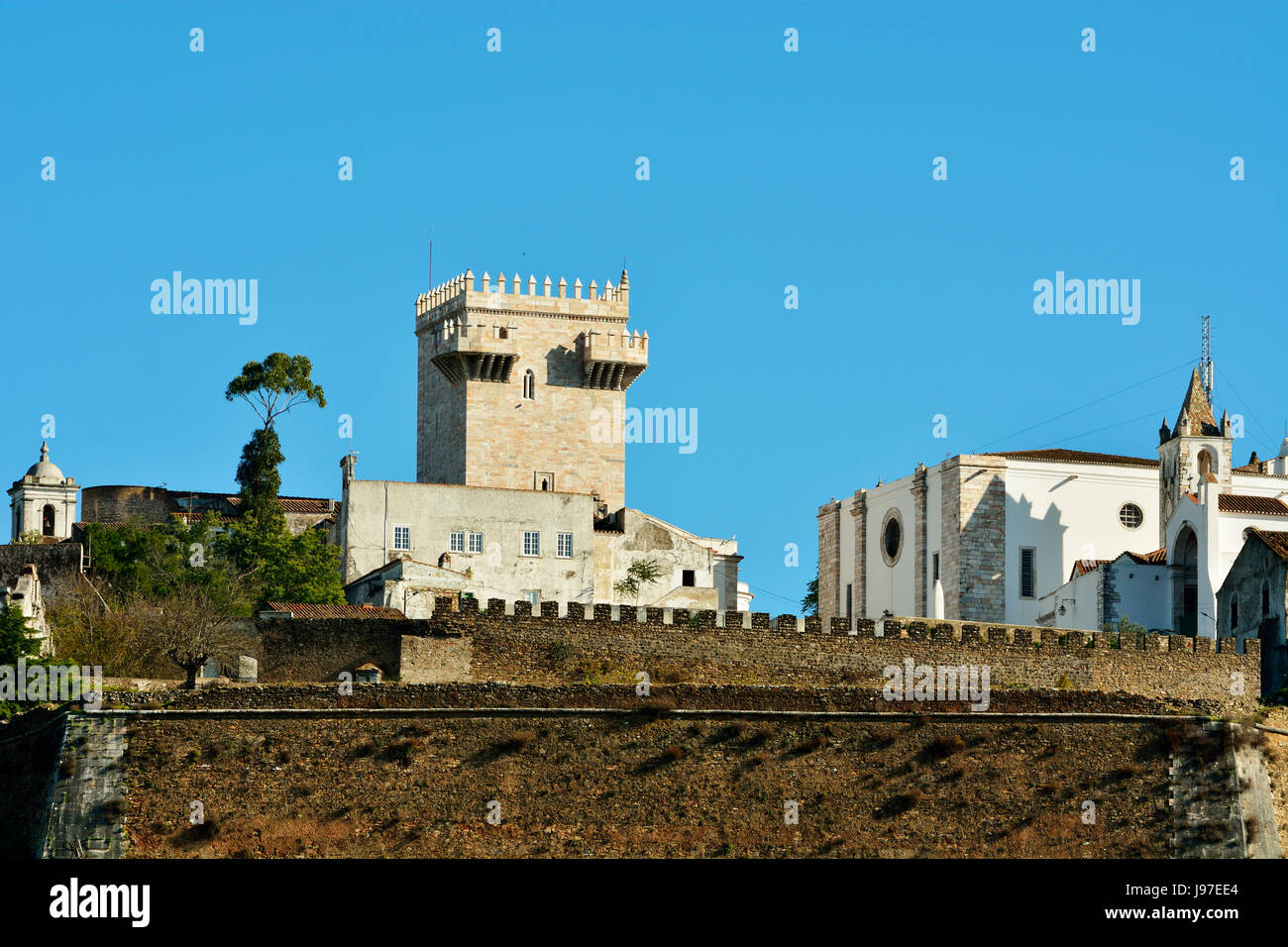 The Castle of Estremoz. Portugal Stock Photo - Alamy