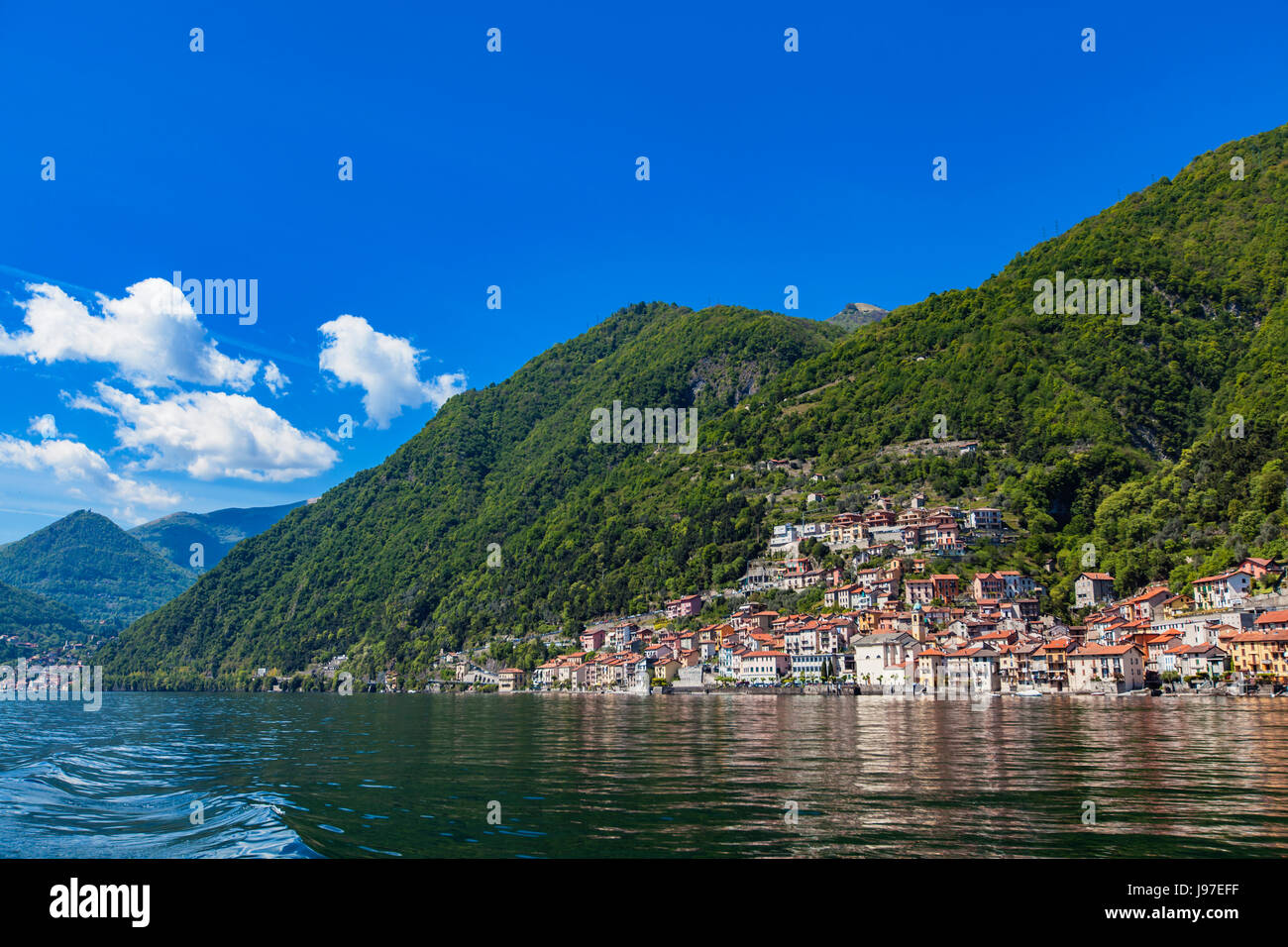 Moltrasio on Lake Como in Lombardy, Italy Stock Photo - Alamy