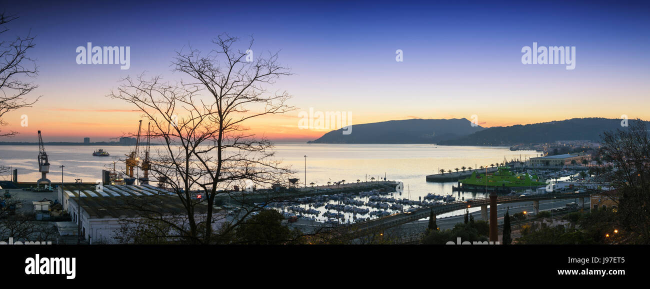 Setubal and the Sado river with its bay, belonging to the UNESCO Club ...