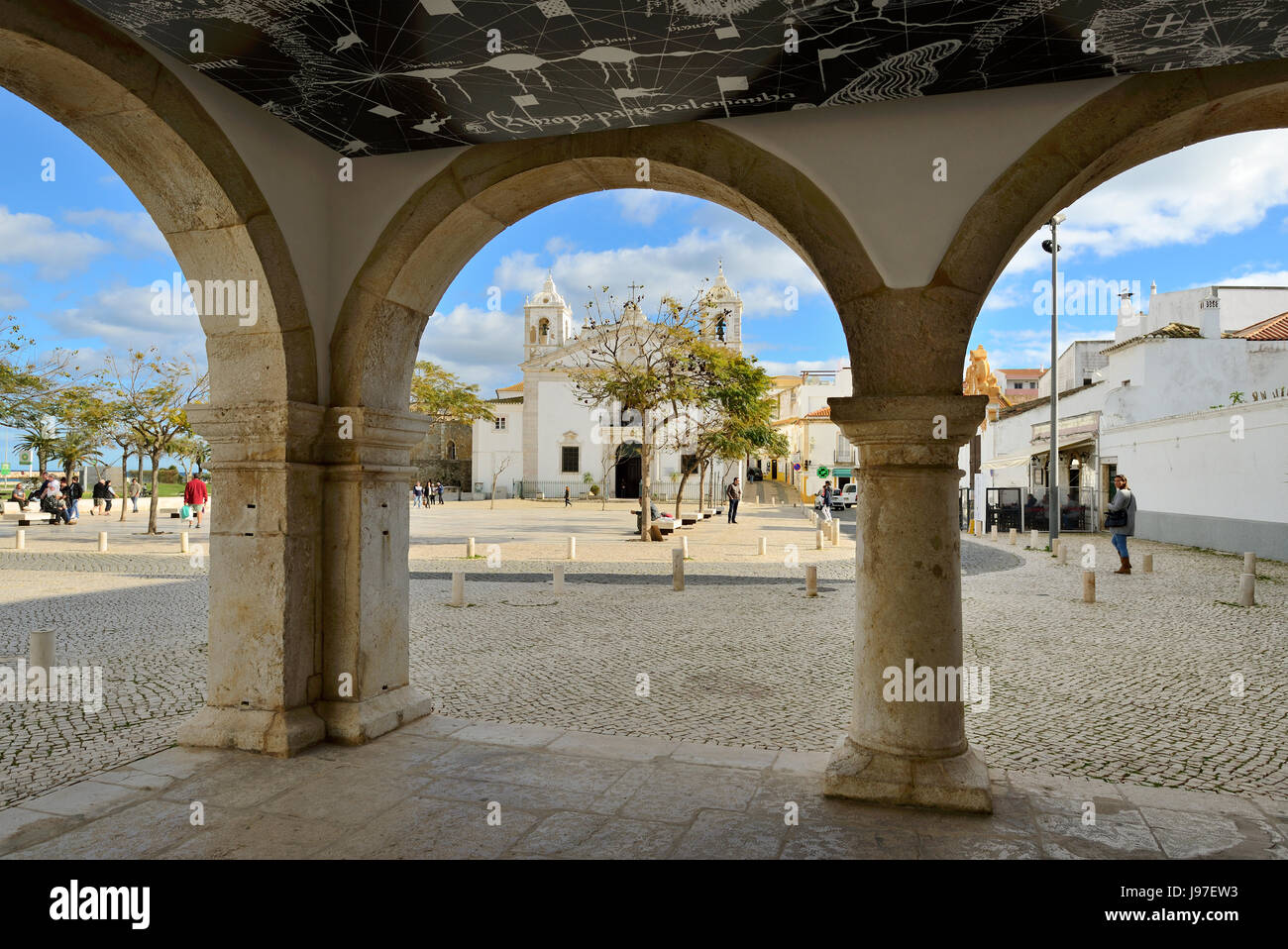The building of the old slave market in the 15th century. Lagos ...