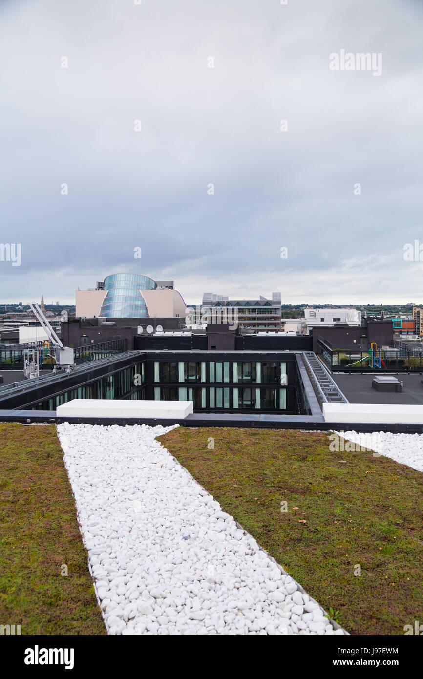 Skyline of Dublin City, Ireland Stock Photo - Alamy