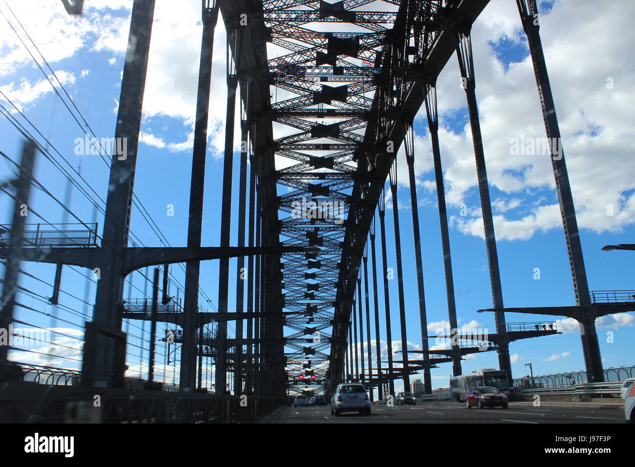 Sydney Harbour Bridge Interior Stock Photo - Alamy