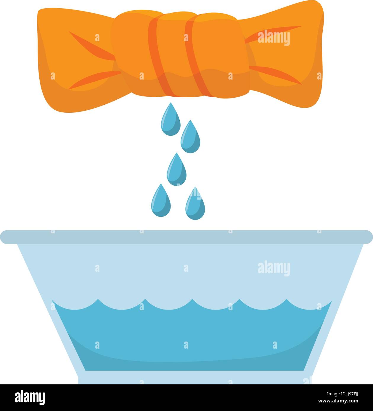 Tank for washing clothes Stock Vector Images - Alamy