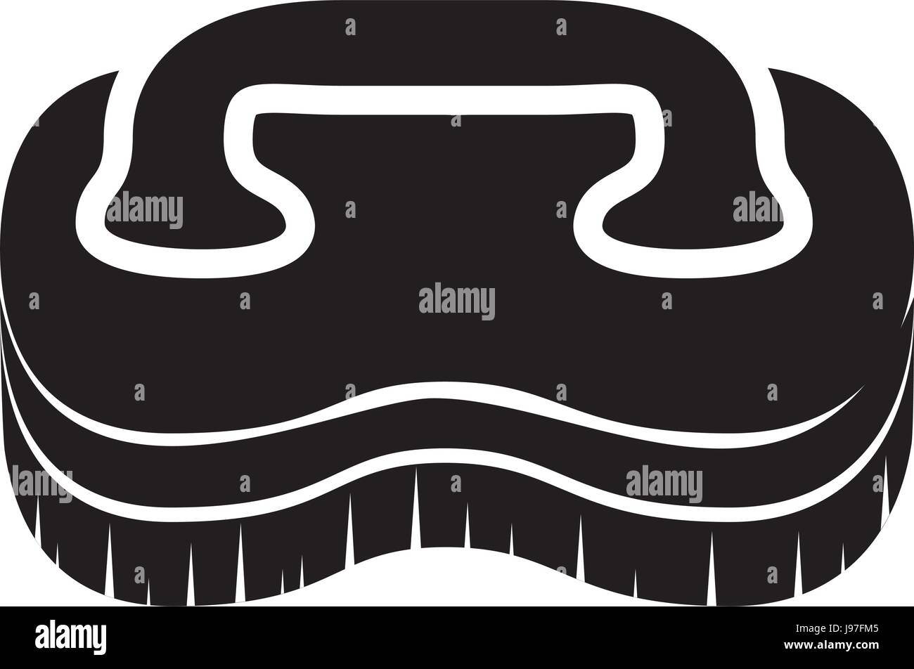 Laundry brush isolated icon Stock Vector Image & Art - Alamy