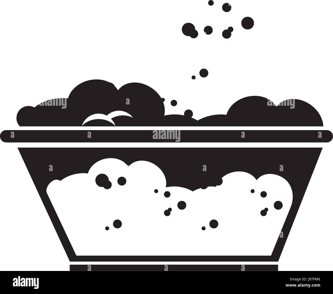 Tank for washing clothes Stock Vector Images - Alamy