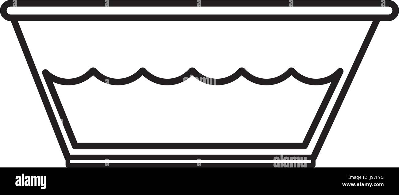 Tank for washing clothes Stock Vector Images - Alamy