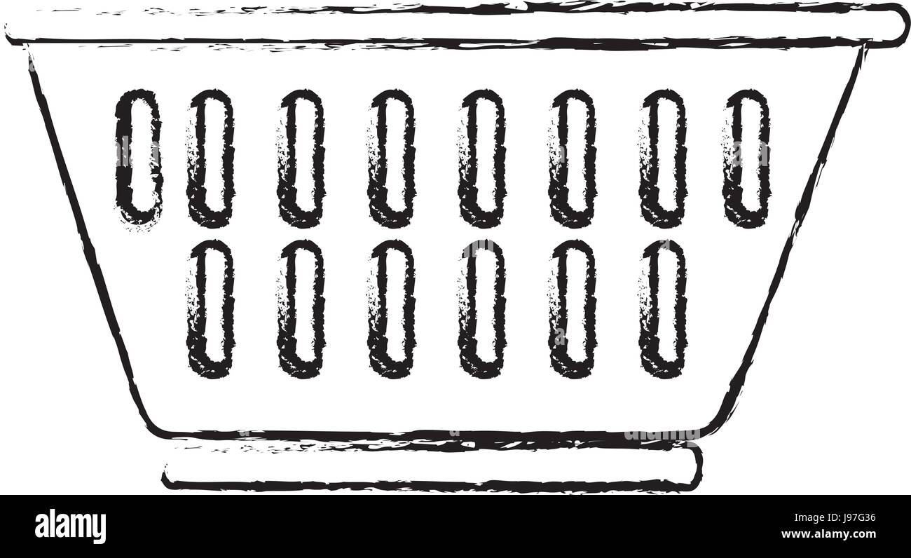 Plastic storage box with clothes Stock Vector Images - Alamy