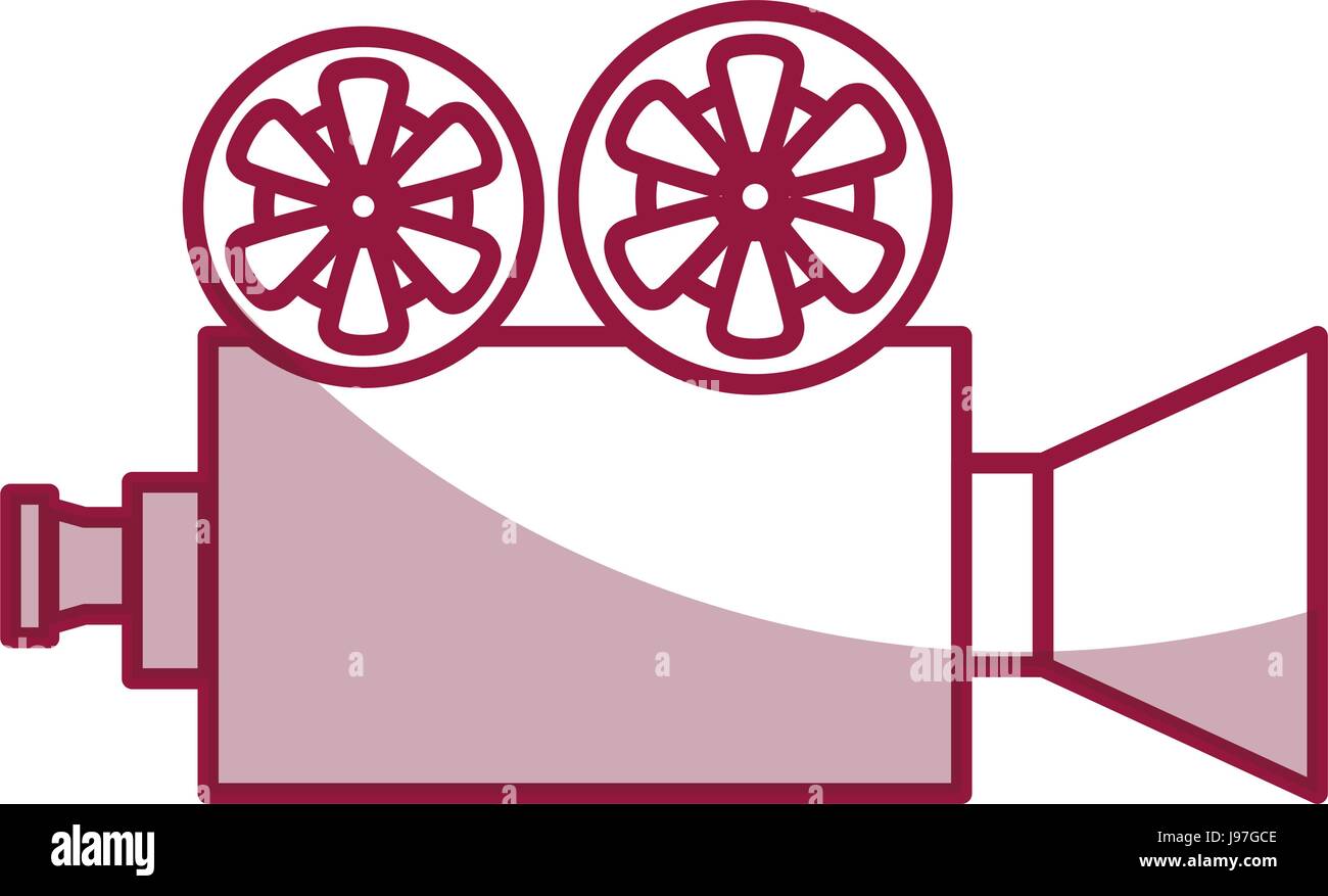 cinema film camera icon Stock Vector Image & Art - Alamy