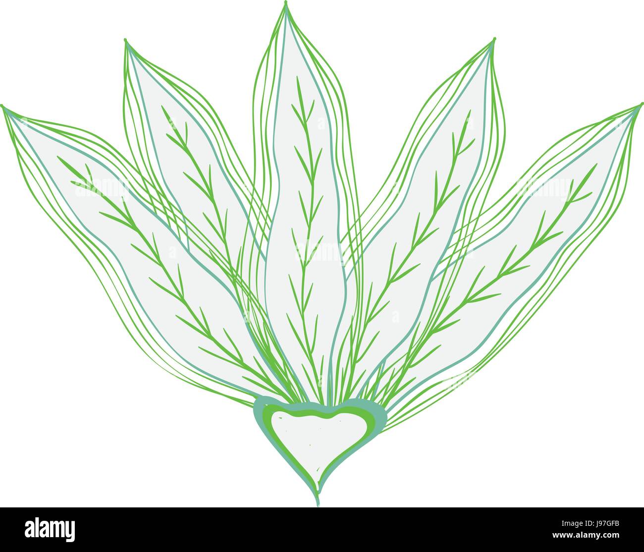 beautiful Flower decoration icon Stock Vector Image & Art - Alamy