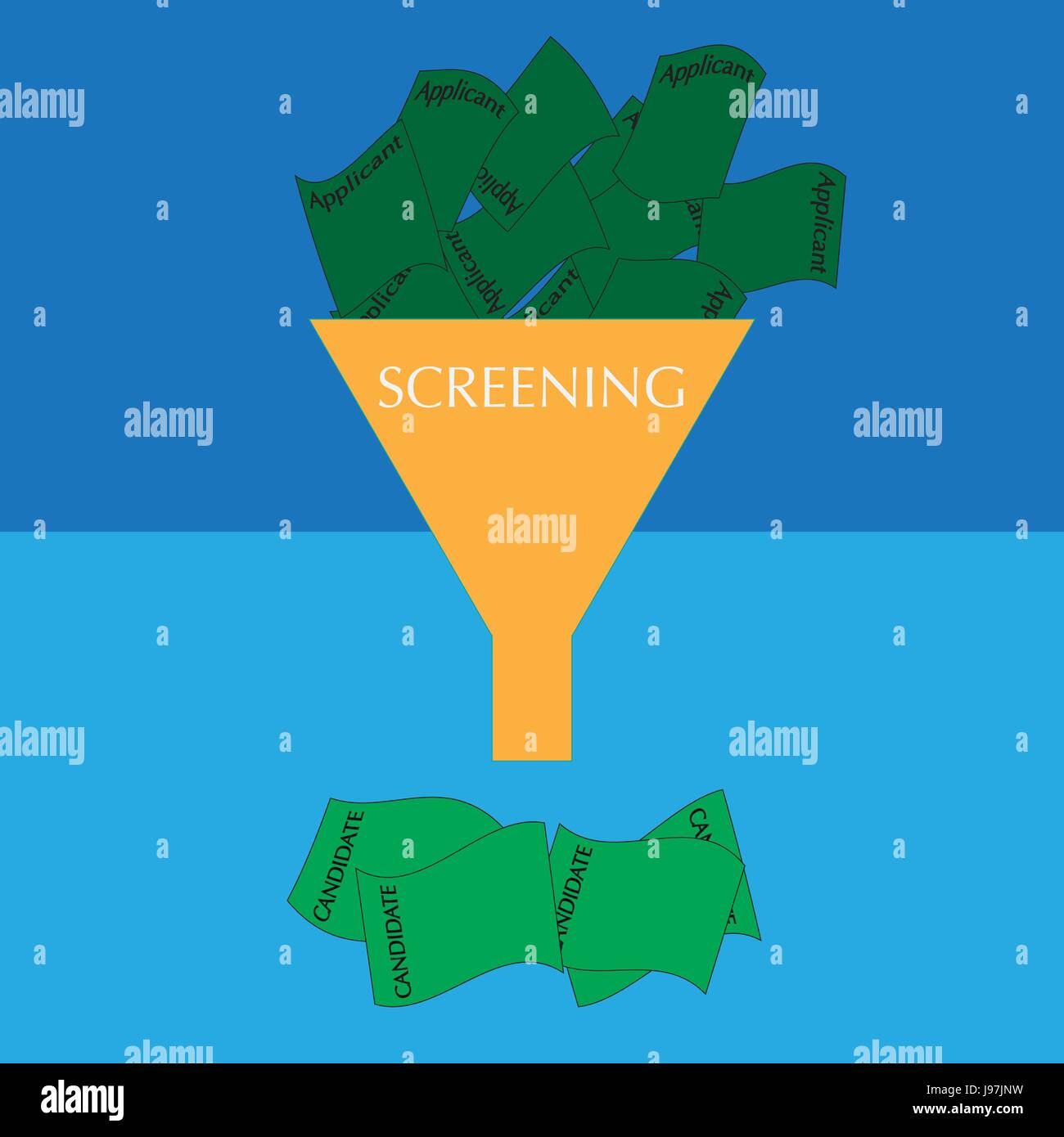 Candidate screening vector vectors hi-res stock photography and images ...