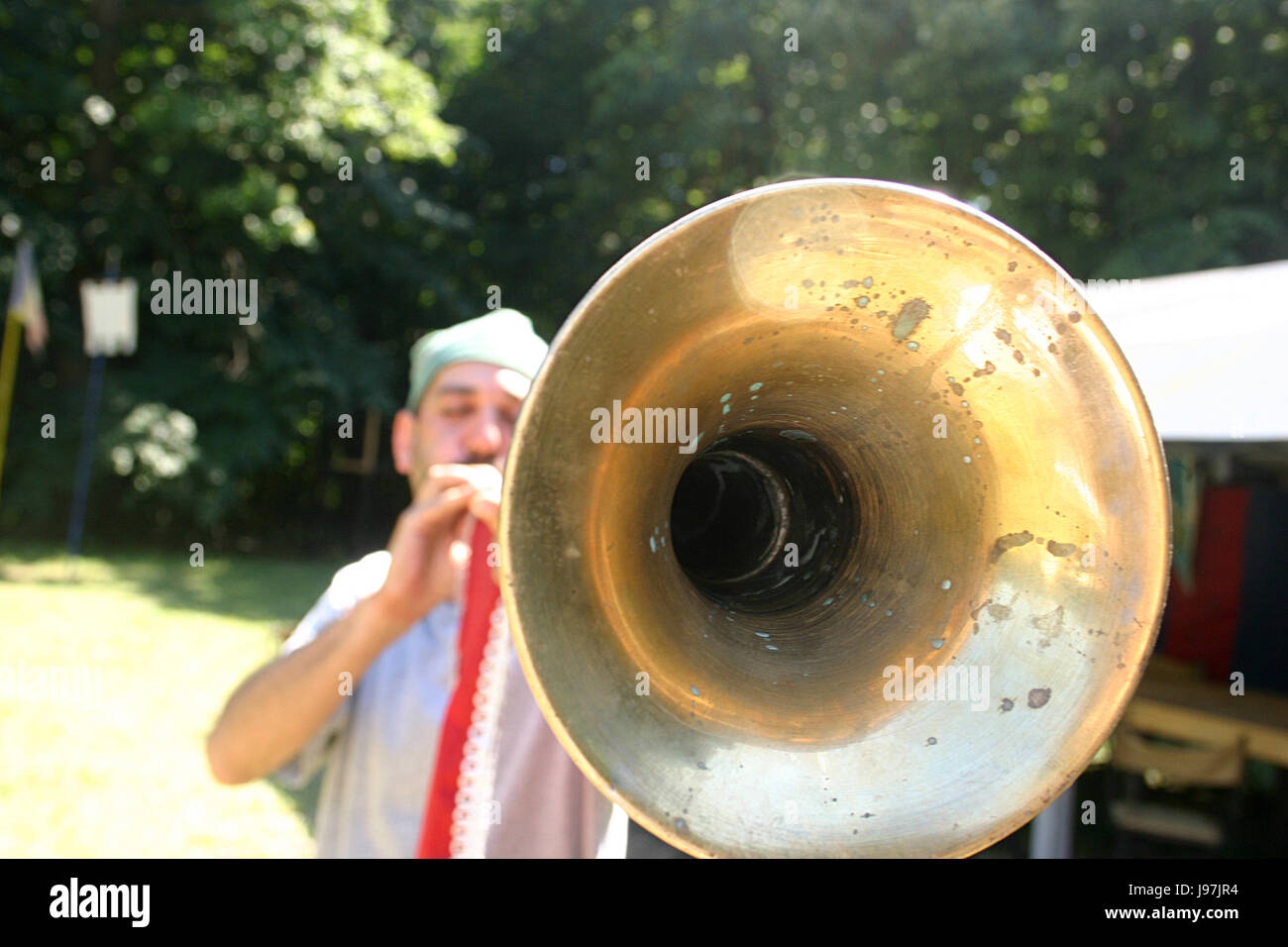Signal Trumpet High Resolution Stock Photography and Images - Alamy
