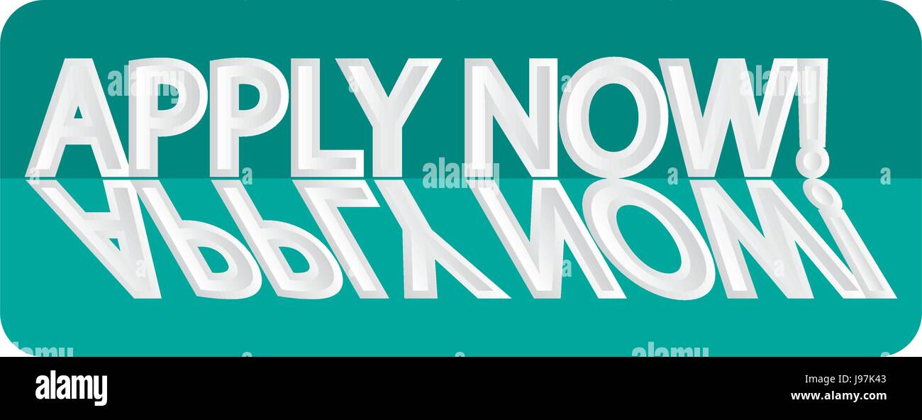 Apply now wording for Talent acquisition / job post Stock Vector Image ...