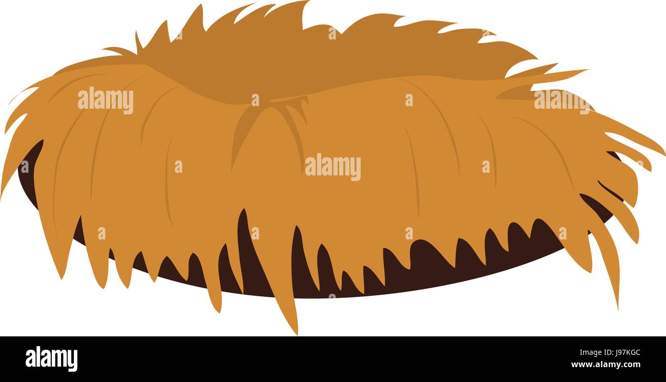 Cartoon Empty Bird Nest