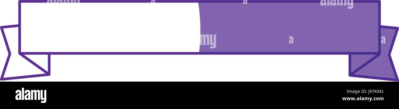 Ribbon banner isolated Stock Vector Image & Art - Alamy