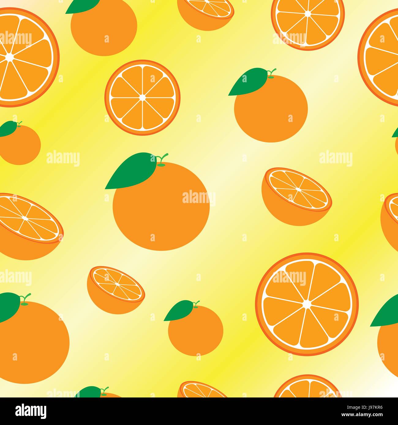 Orange Seamless Pattern Background Designed as Sweet And Sour Friut ...