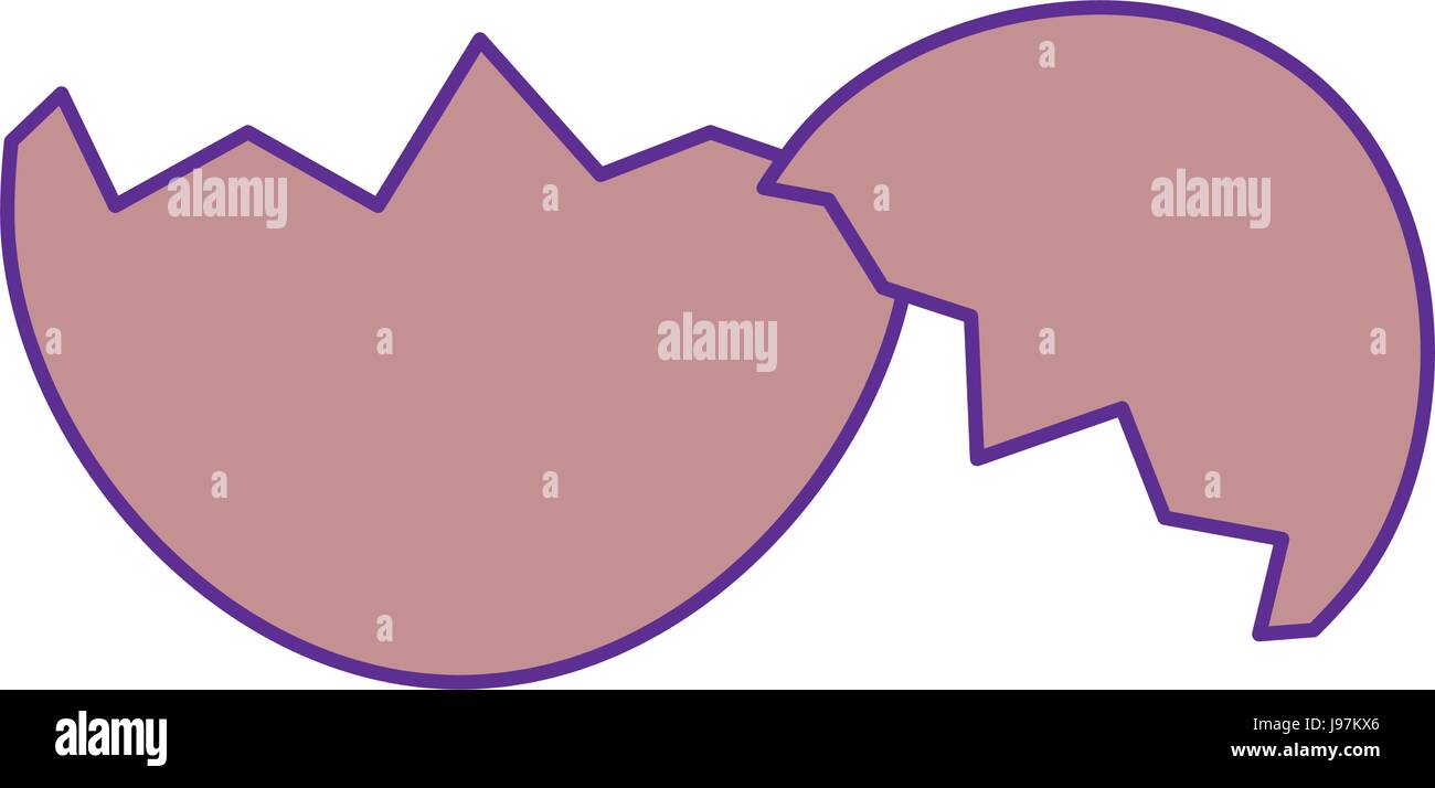 eggshells isolated symbol Stock Vector Image & Art - Alamy