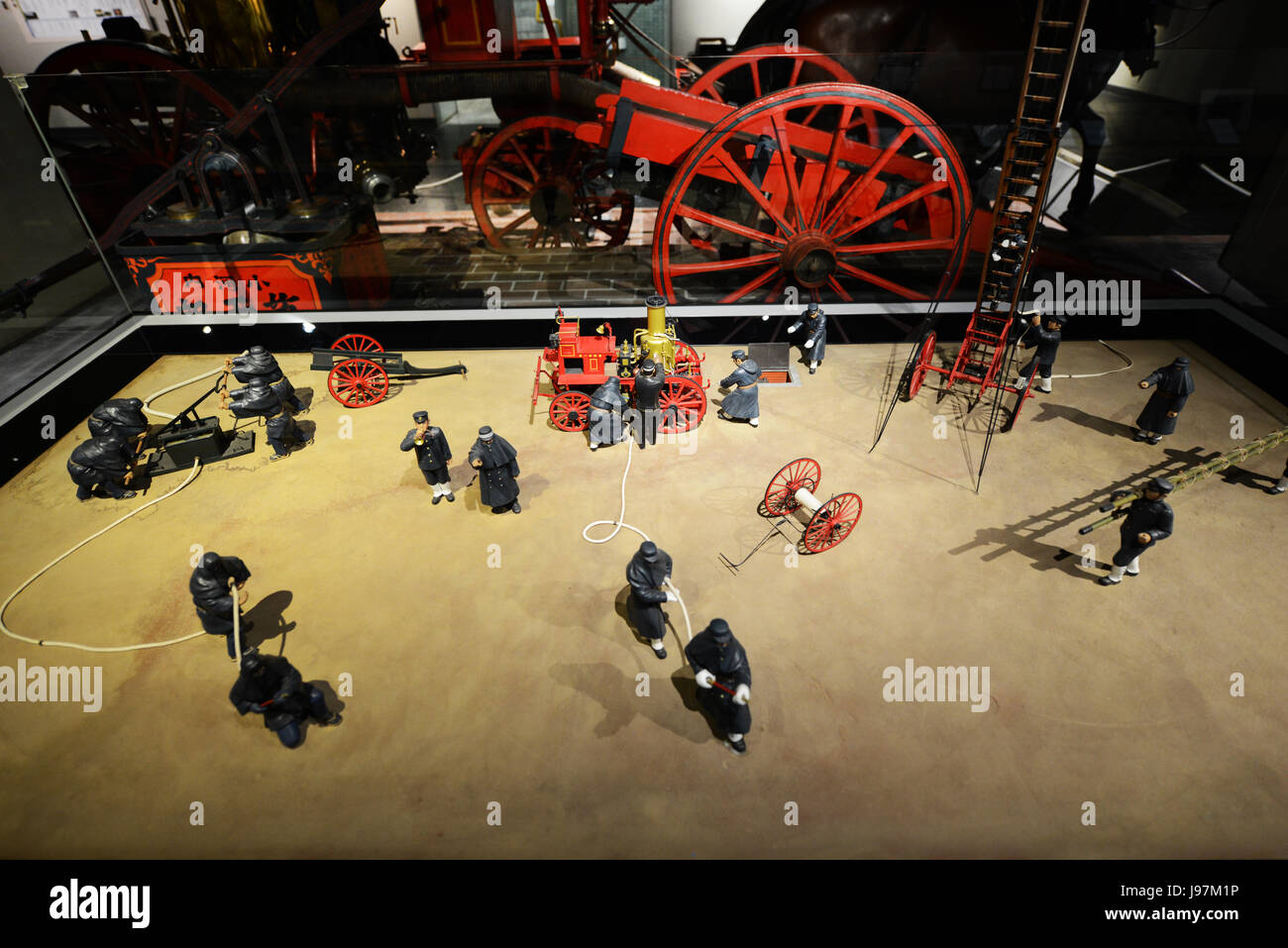 Tokyo fire museum in Yotsuya, Shinjuku Stock Photo - Alamy