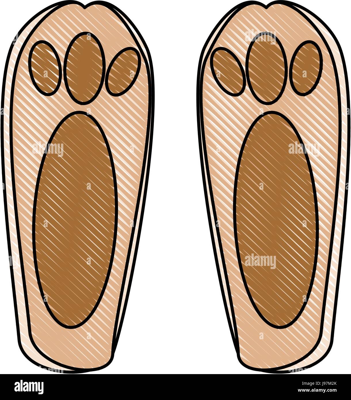 Quiet Feet Clipart