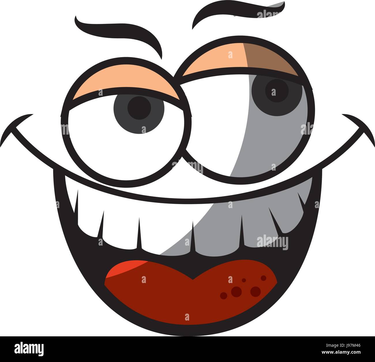 April fools day cartoon face Stock Vector Image & Art - Alamy