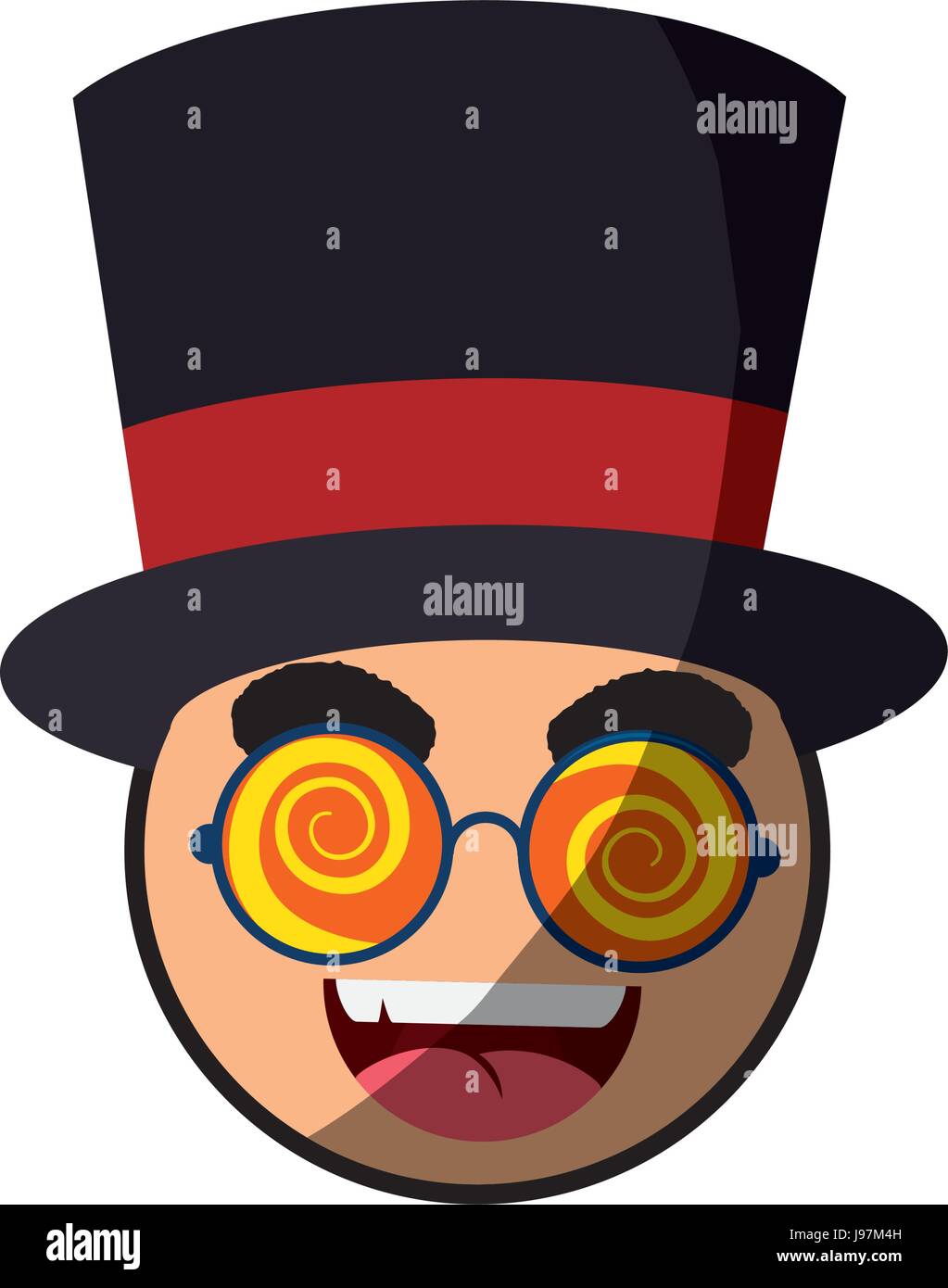 Ridiculous face Stock Vector Images - Alamy