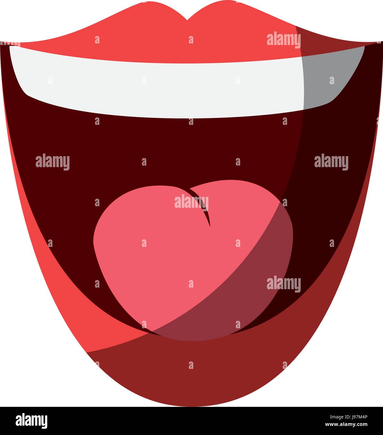 Mouth laughing cartoon Stock Vector Image & Art - Alamy