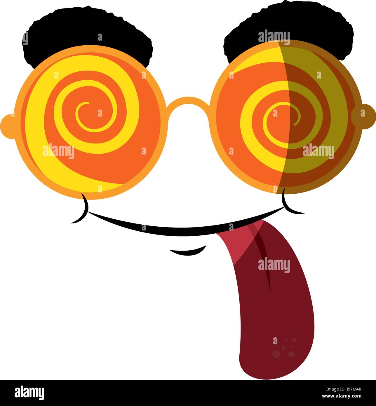 April fools day cartoon face Stock Vector Image & Art - Alamy