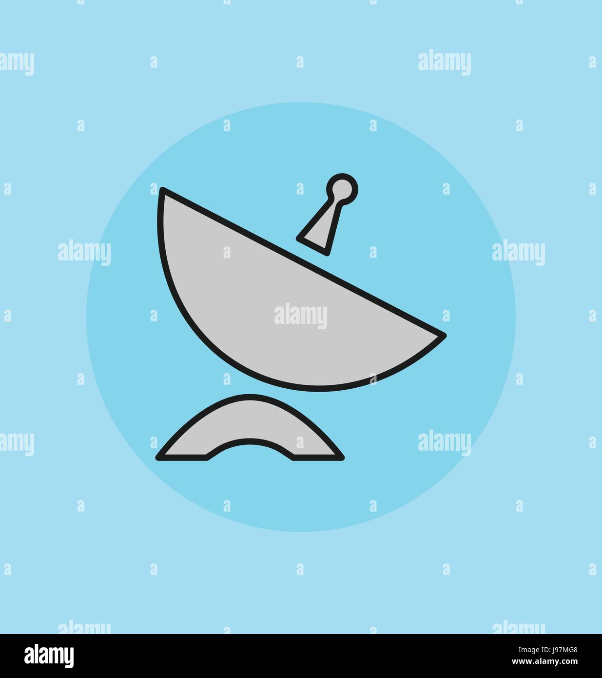 Satellite picture Stock Vector Images - Alamy