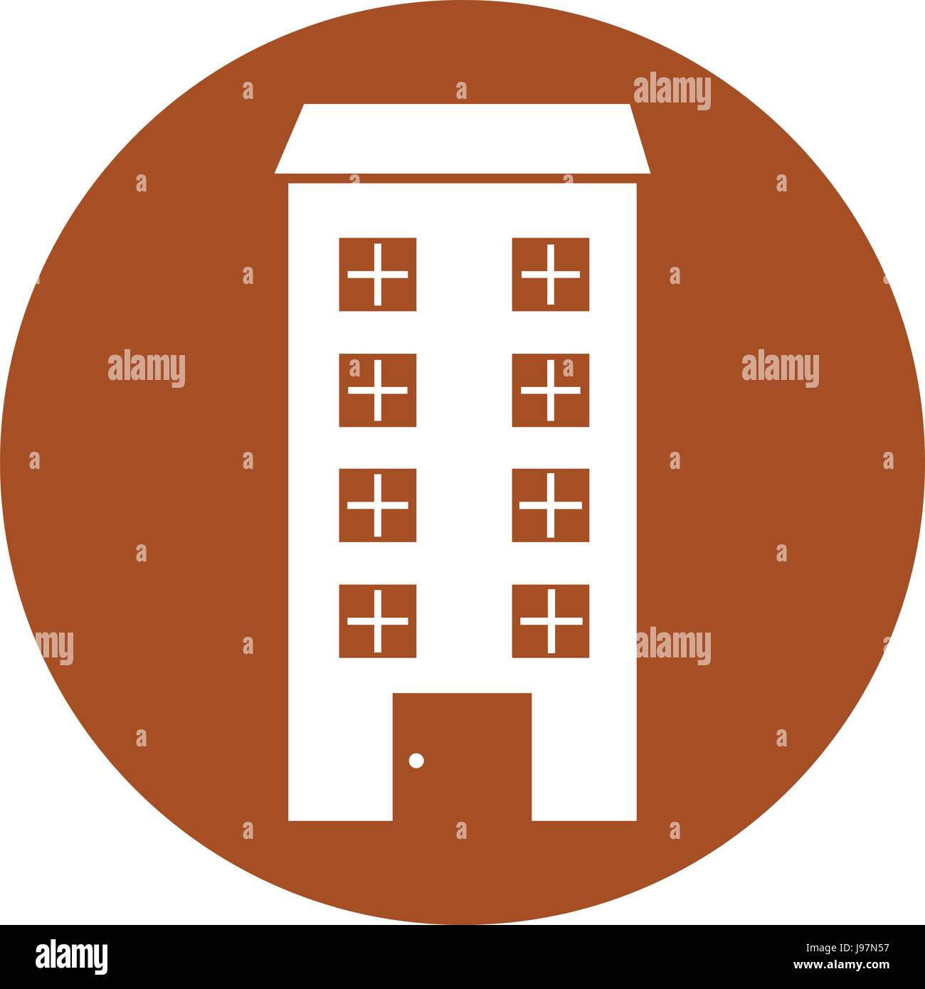 big building isolated icon Stock Vector Image & Art - Alamy