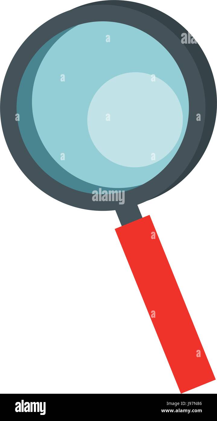 Magnifying glass lupe Stock Vector Image & Art - Alamy