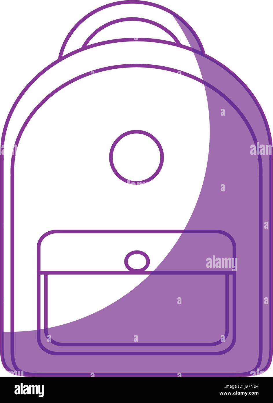 Purple backpack Stock Vector Images - Alamy