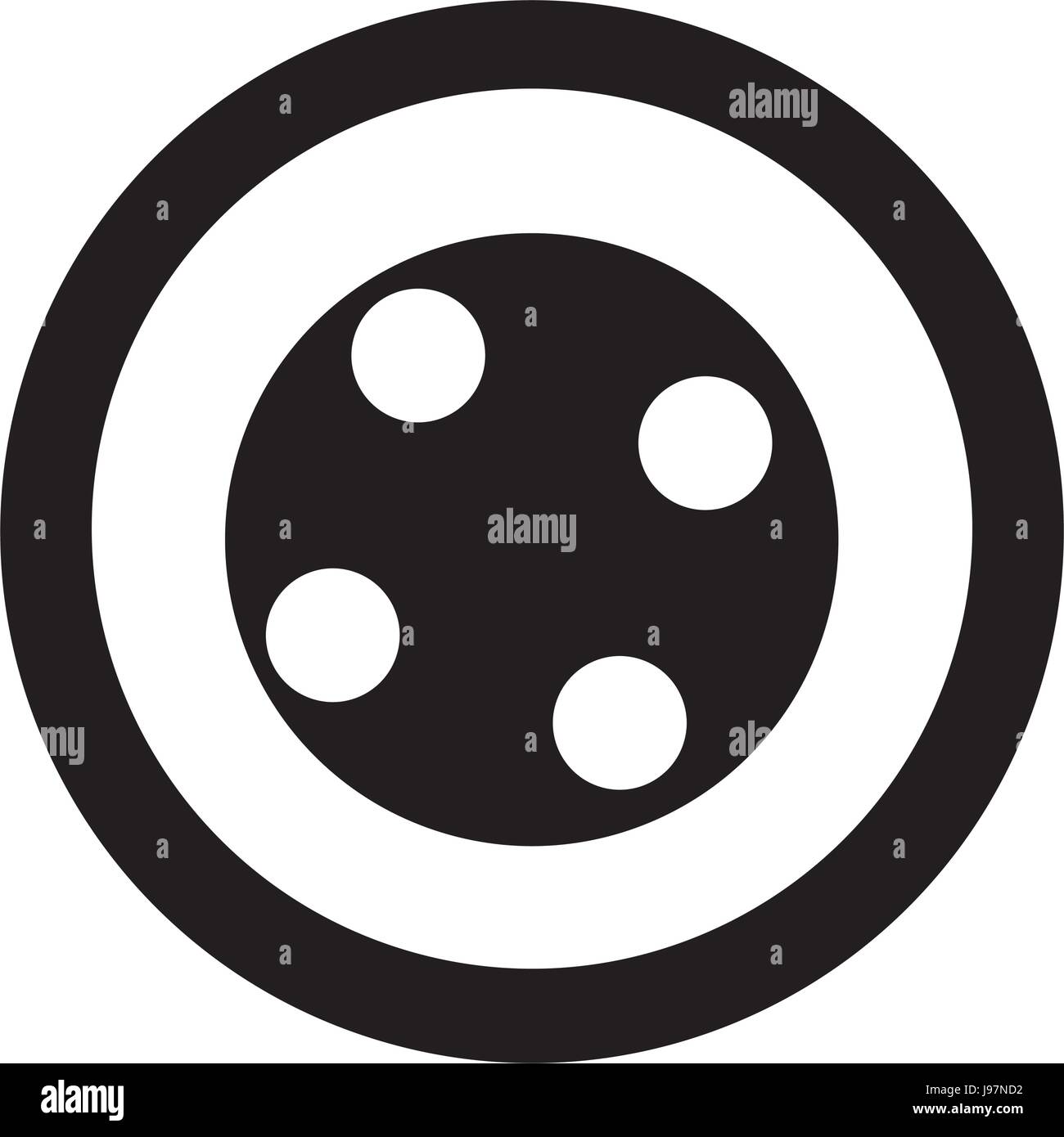 cute button clothes icon Stock Vector Image & Art - Alamy